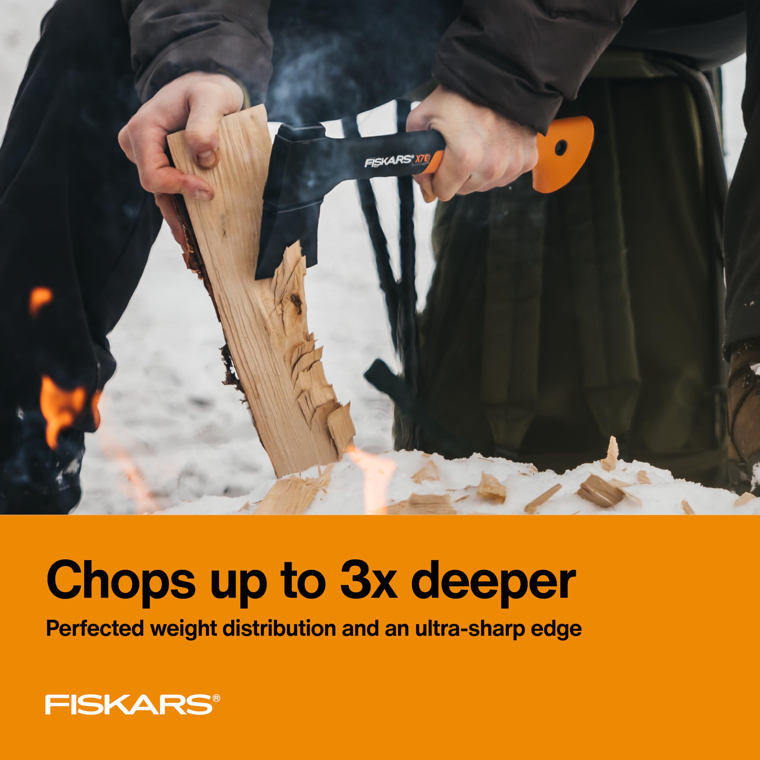 Fiskars 378501-1002 X7 Hatchet