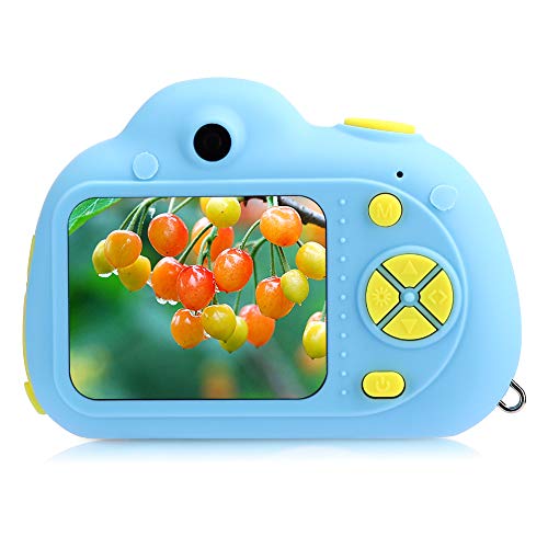 ROMACK Kid Digital Camera, Convenient Children Digital Camera Wonderful Toy Fine Workmanship Support Auto Save with Photo Sticker Shooting for Children