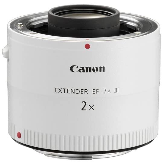 Canon 242R241 Extender EF 2X III, White/Black