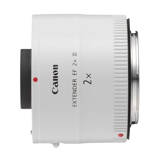 Canon 242R241 Extender EF 2X III, White/Black