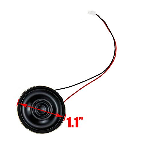 Xiaoyztan 10Pcs 1W 8Ohm Round Internal Magnet Mini Loudspeaker MP3 MP4 Player Speaker