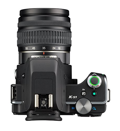 Pentax K-S1 SLR Lens Kit with DA L 18-55 mm and DA L 50-200 mm (Black)