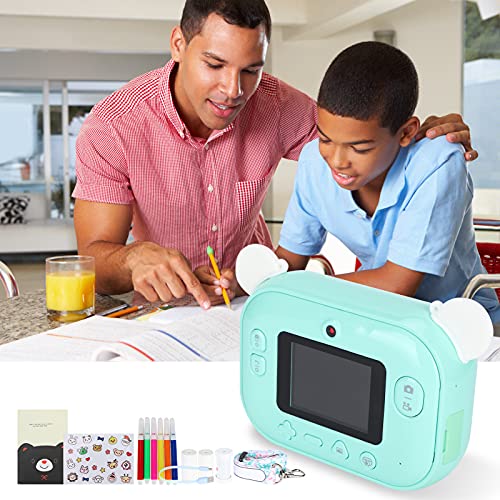 Mini Digital Camera, Thermal Print Camera, with 2.4 Inch Screen, for Travel,Outdoor