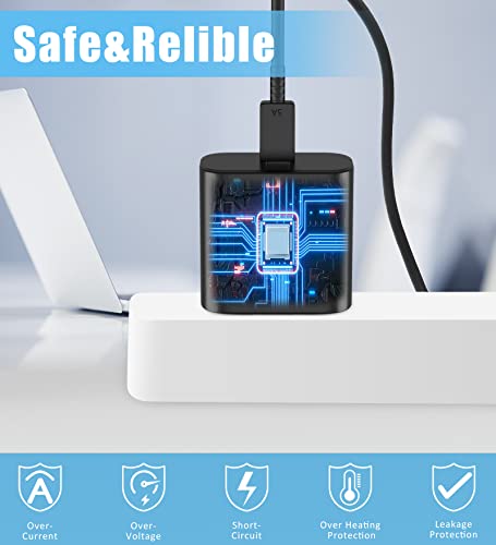 45W Samsung USB-C Super Fast Charger Type C for Samsung Galaxy S23 Ultra/S23/S23+/S22/S22 Ultra/S22+/Note 20/S20/S21, Galaxy Tab S7+/S8+,PPS Wall Charger Block with 6.6FT C Charger Cable Fast Charging