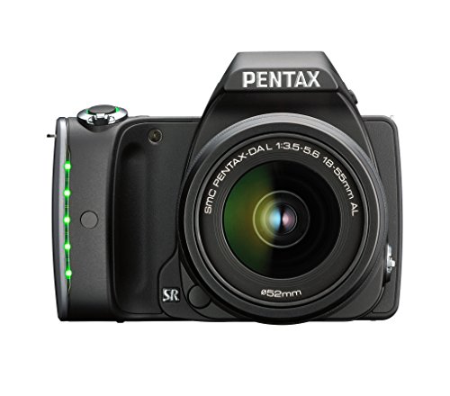 Pentax K-S1 SLR Lens Kit with DA L 18-55 mm and DA L 50-200 mm (Black)