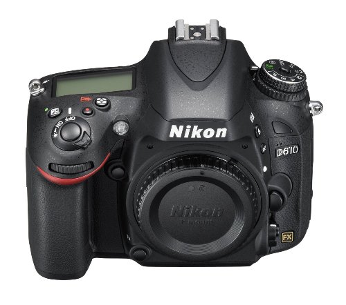 Nikon D610 Digital SLR Camera (Body Only) 24.3MP FX-Format CMOS Sensor DSLR Camera