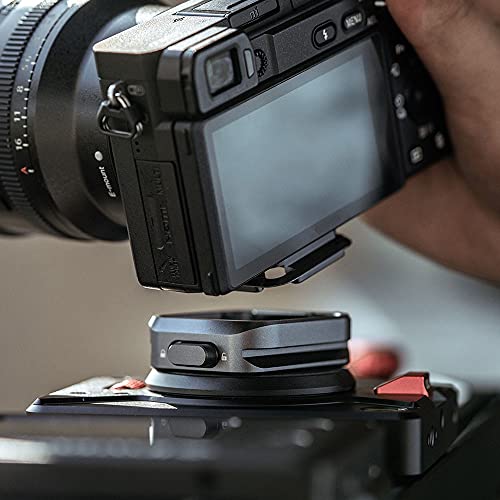 PGYTECH Quick Release Plate +Adapter w/Arca Swiss Clamp Camera Mount for Sony/Nikon/Fuji/DJI Quick Setup Mount with Tripods Adapter