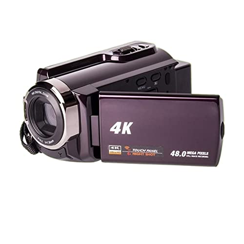 Camera 4K Night Vision Digital Camera WiFi Home Touch Infrared Dual Card 24 Megapixel 1080P Night Vision HD Camera Digital Camera ( Size : with 64G )