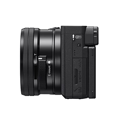 Camera Camera A6400 E-Mount Mirrorless Camera Digital Camera with - Lens Compact Camera Professional Photography Digital Camera (Color : All)