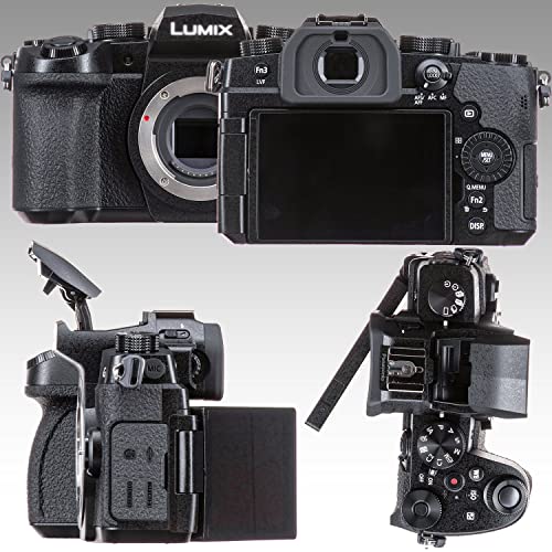 Ultimaxx Essential Panasonic Lumix G95 Hybrid Mirrorless Camera Bundle (Body Only) - Includes: 64GB Ultra Memory Card, Ultra-Bright LED Light Kit, Water-Resistant Sling Backpack & More (21pc Bundle)