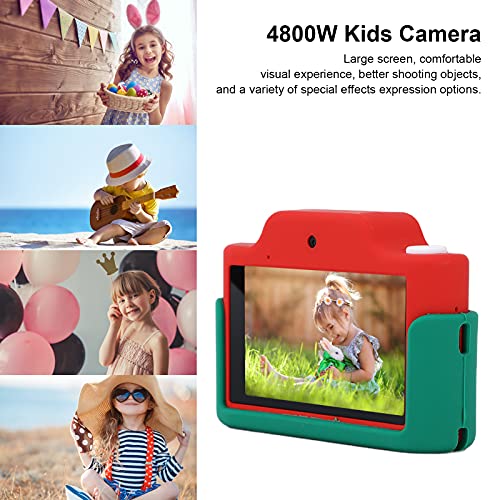Lazmin112 Kids Camera, High Definition 48MP Children's Camera Touch Screen Operation Electronic Camera Big Screen Portable Digital Camera