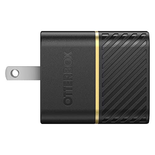 OtterBox Wall Charger USB-C, 20W + OtterBox USB C-C 1M Cable- BLACK SHIMMER