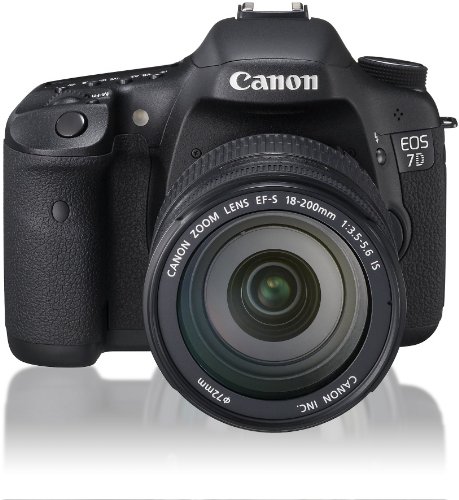 Canon EOS 7D 18 MP CMOS Digital SLR Camera with EF-S 18-200mm f/3.5-5.6 IS Lens - International Version
