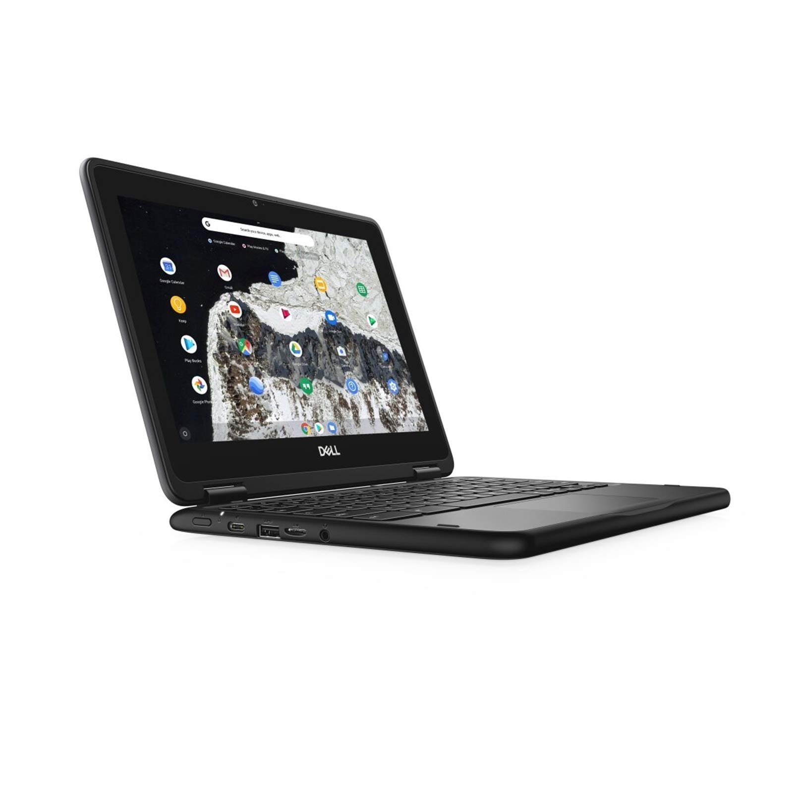 Dell Chromebook 11 3100 11.6" Touch 4GB 64GB eMMC Celeron® N4020 1.1GHz ChromeOS, Black (Renewed)