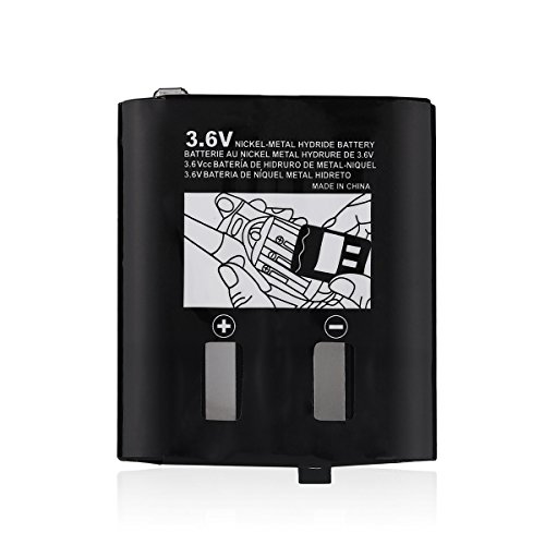 EBL Pack of 4 Two-Way Radio Rechargeable Batteries 3.6V 1000mAh for Talkabout 53615 KEBT-071A KEBT-071-B KEBT-071-C KEBT-071-D