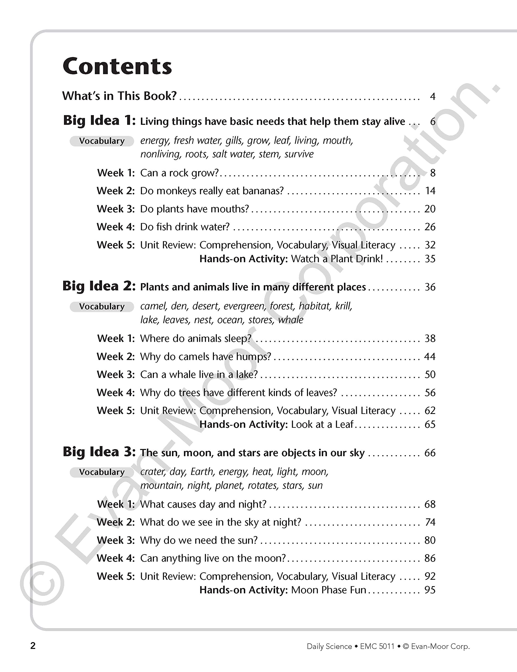 Evan-Moor Daily Science, Grade 1 Homeschooling & Classroom Resource Workbook, Printable Worksheets, Teaching Edition, Earth, Life, and Physical Science, Vocabulary, Test Prep, Hands-On Projects