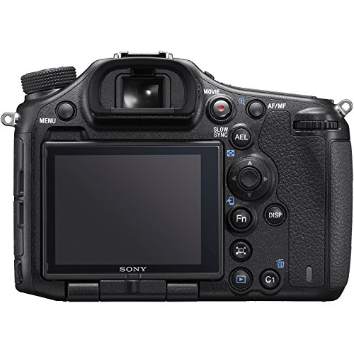 Sony Alpha A99 II Full Frame 4K Wi-Fi Digital SLR Camera Body & 24-70mm f/2.8 Zeiss Lens + 128GB Card + Backpack + Flash + Battery & Charger + Grip Kit