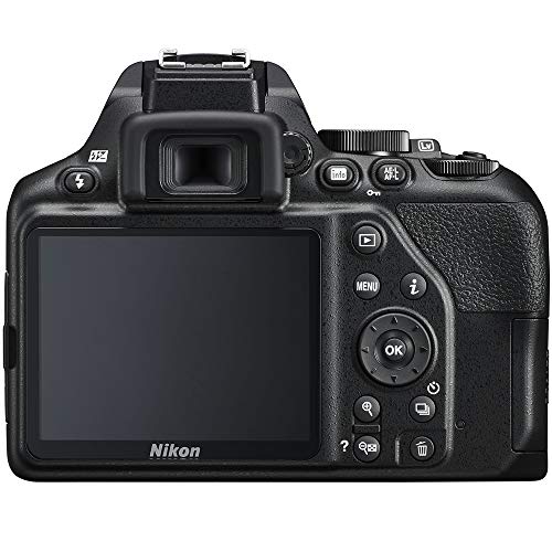 Nikon D3500 DSLR Camera with AF-P DX 18-55mm and 70-300mm Zoom Lens Bundle with 32GB Memory Card, Camera Bag and Accessories (13 Items)