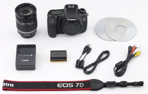 Canon EOS 7D 18 MP CMOS Digital SLR Camera with EF-S 18-200mm f/3.5-5.6 IS Lens - International Version