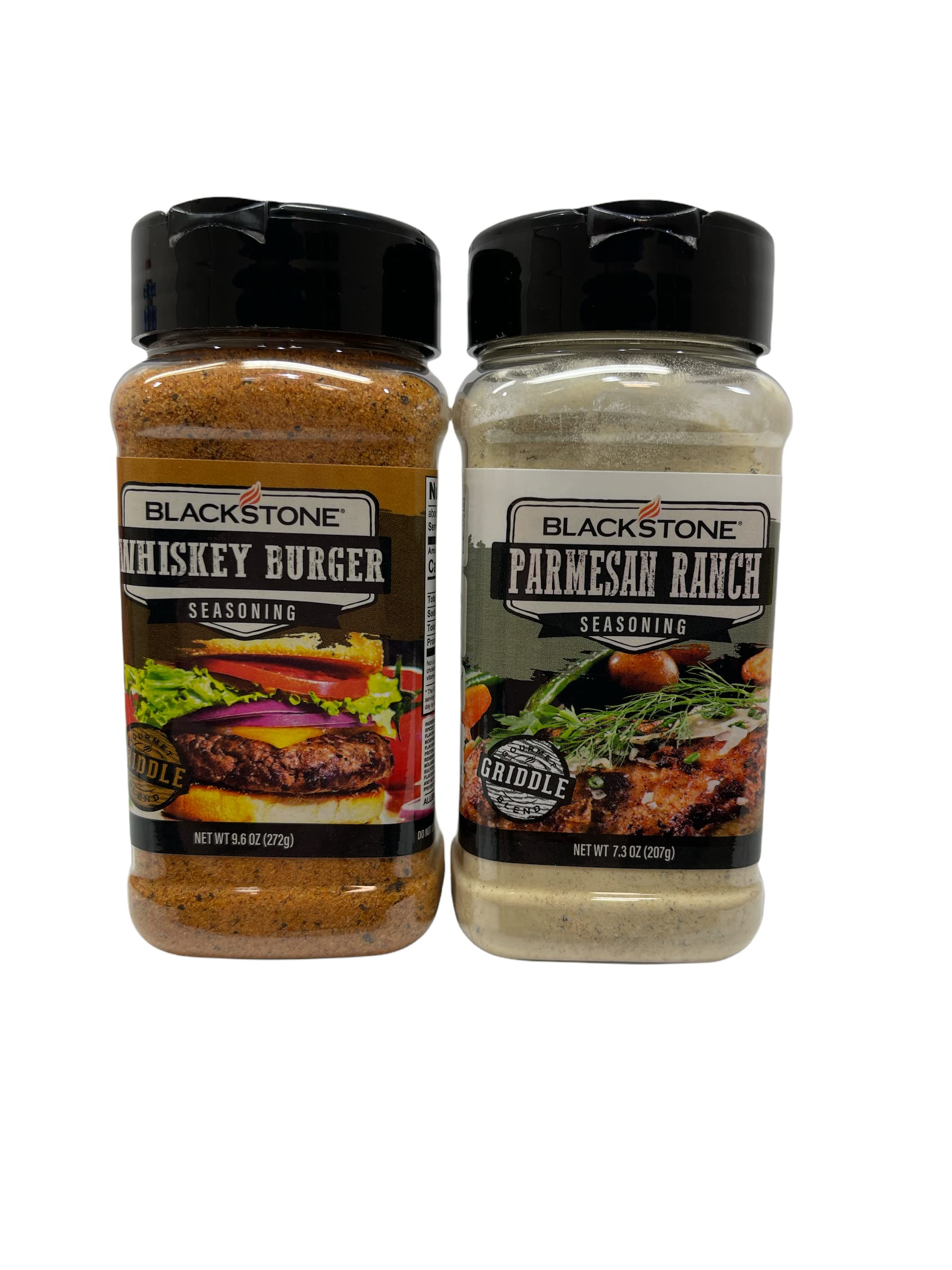 Blackstone BBQ & Grilling Seasoning Bundle: Whiskey Burger, Parmesan Ranch, & ThisNThat Recipe Card
