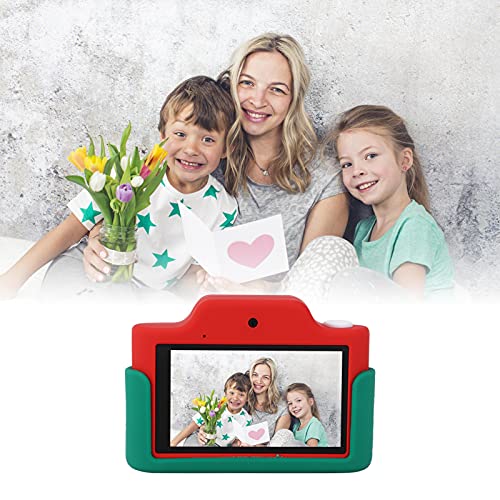 Sutinna Kids Camera, Santa Claus Children Camera with Large Screen Touch Screen Operation Electronic Camera for Boys and Girls