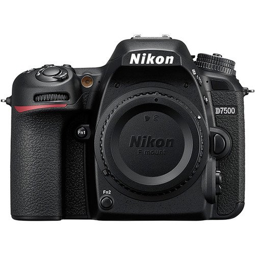 Nikon D7500 DX-Format Digital SLR w/AF-P DX NIKKOR 18-55mm f/3.5-5.6G VR Lens + Professional Accessory Bundle