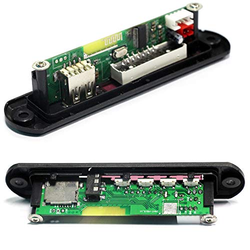 Bluetooth MP3 Decoding Board, Golden^Li 12V Wireless Bluetooth Audio Remote Module Support TF SD Card/ USB / FM Radio for Speaker or Other Appliances