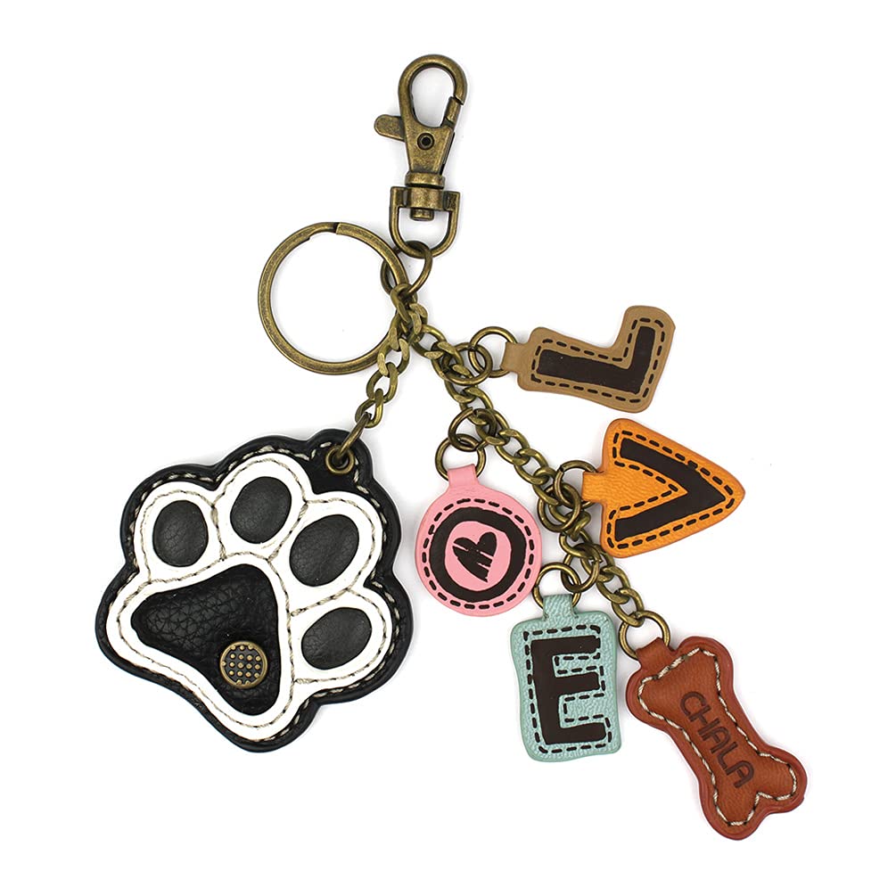 CHALA SWING Pack Smartphone Cross-Body Purse Purse Charm (Brown 619 Paw)
