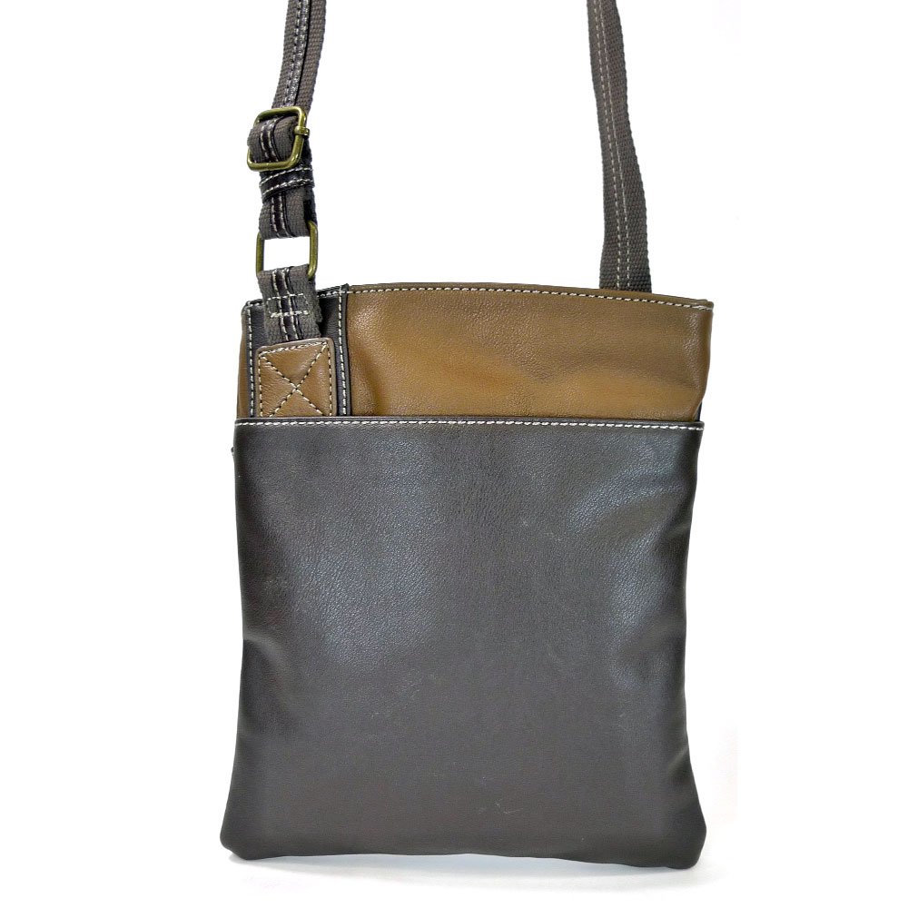 CHALA SWING Pack Smartphone Cross-Body Purse Purse Charm (Brown 619 Paw)