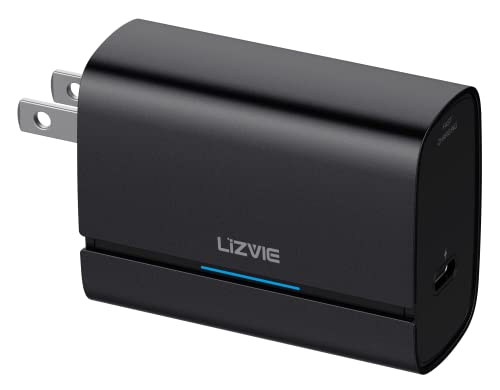 USB-C Wall Charger, GaN 33W Super Fast Charger, PPS Charging, Gallium Nitride Type C Fast Charger (2 High-Speed Cables Included)