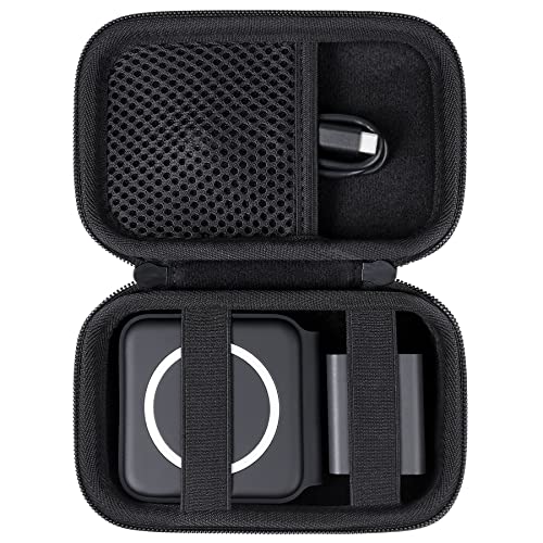 Aenllosi Hard Carrying Case Replacement for UCOMX Nano 3 in 1 Foldable Wireless Charging Station (Black,Case Only)