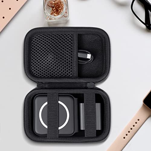Aenllosi Hard Carrying Case Replacement for UCOMX Nano 3 in 1 Foldable Wireless Charging Station (Black,Case Only)