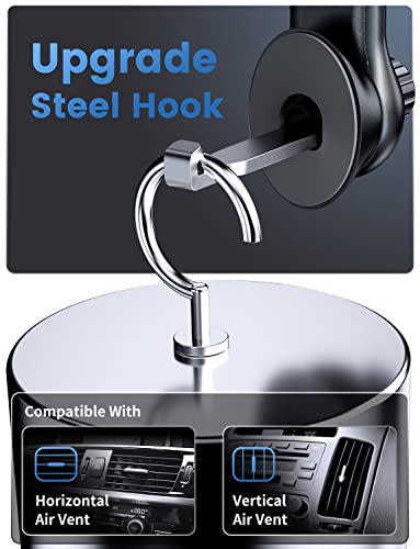 eSamcore Car Vent Phone Mount, Car Phone Holder Mount with Swing Arm Air Vent Clip Car Mount Cell Phone Holder Car for iPhone 12/13 Pro Max & All 4.7" - 6.9" Android Smartphone