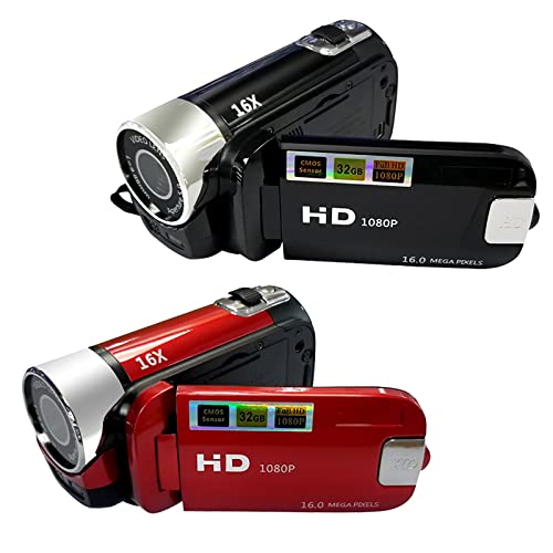 Digital Camera, FHD 1080P Digital Camera for Kids Video Camera with Rechargeable Battery, 16X Digital Zoom Compact Point and Shoot Camera, Portable Small Camera for Teens Students