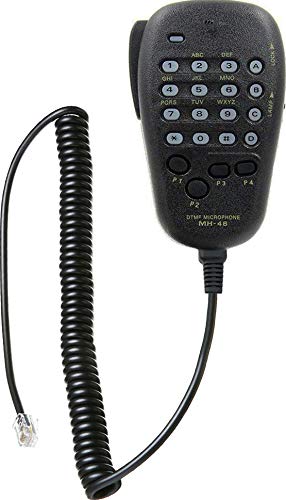 Pasow Replacement Microphones Mic Cable Cord Wire for Yaesu MH-36 MH-36A6J MH-36B6JS MH42 MH-42B6J MH-42C6J MH-48 MH-48A6JA MH-48A6J FT-1500M FT-2800M FT-7100M FT-7800 FT-8800 FT-8900 FT-8900R