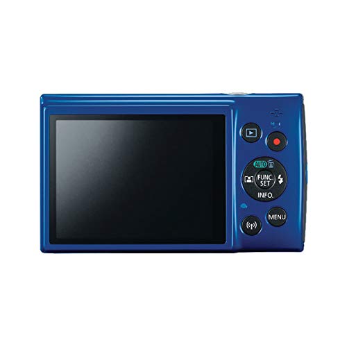 Canon PowerShot ELPH 190 IS Digital Camera (Blue) with 10x Optical Zoom and Built-In Wi-Fi