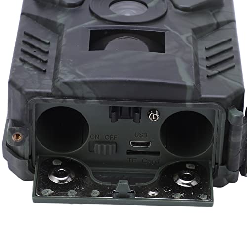 Socobeta Hunting Camera, Wildlife Monitoring 1MP Color CMOS HD Trail Camera with Strap for Villa House
