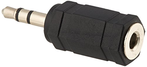 Monoprice 107129 3.5mm Stereo Plug to 3.5mm Mono Jack Adaptor, Gold Plated