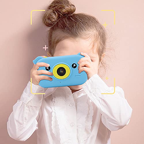 Tgoon Portable Children Digital Camera, Support Photography Memory Card 2.4 Inch LCD Video Recorder ABS