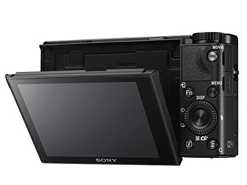 Sony Cyber-Shot DSC-RX100 V 20.1 MP Digital Still Camera with 3" OLED, flip Screen, WiFi, and 1” Sensor DSCRX100M5/B
