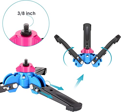 Neewer Extendable Camera Monopod with Removable Foldable Tripod Support Base:Aluminum Alloy,20-66 inches/52-168 Centimeters for Canon Nikon Sony DSLR Cameras,Payload up to 11 pounds/5 kilograms