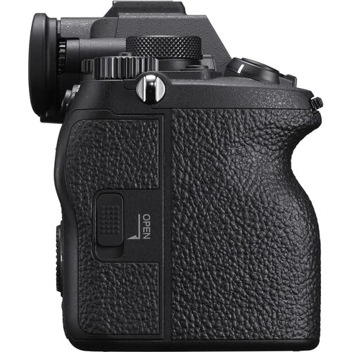 Sony a7 IV Mirrorless Camera with 28-70mm Lens Bundle with Accessories (128Gb High Speed Memory Card, 50" Tripod, Gadget Bag, Cleaning kit)