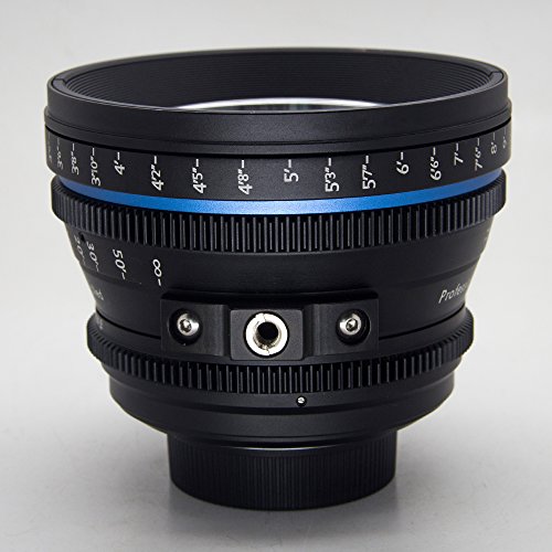 Cinematics Cine Lens Carl Zeiss ZE 85mm F1.4 Manual iris for Canon EF Mount