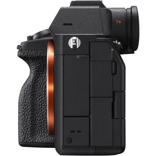Sony a7 IV Mirrorless Camera with 28-70mm Lens Bundle with Accessories (128Gb High Speed Memory Card, 50" Tripod, Gadget Bag, Cleaning kit)