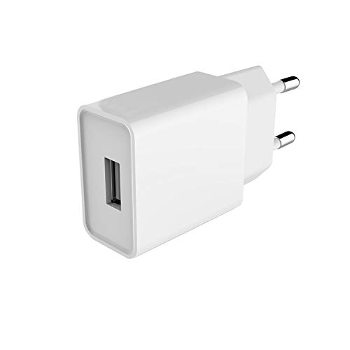European Charger Adapter 2-Pack 5V/2A EU Charger Plug Power Adapter for iPhone,Samsung Galaxy,Huawei,Xiaomi,LG,Motorola,HTC etc.