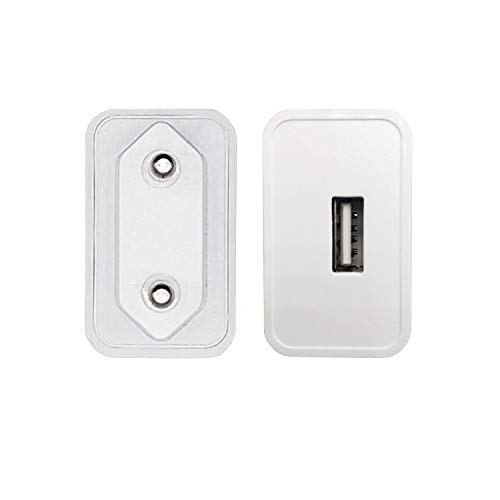 European Charger Adapter 2-Pack 5V/2A EU Charger Plug Power Adapter for iPhone,Samsung Galaxy,Huawei,Xiaomi,LG,Motorola,HTC etc.