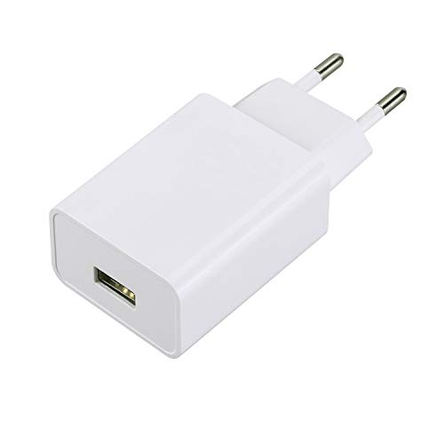 European Charger Adapter 2-Pack 5V/2A EU Charger Plug Power Adapter for iPhone,Samsung Galaxy,Huawei,Xiaomi,LG,Motorola,HTC etc.