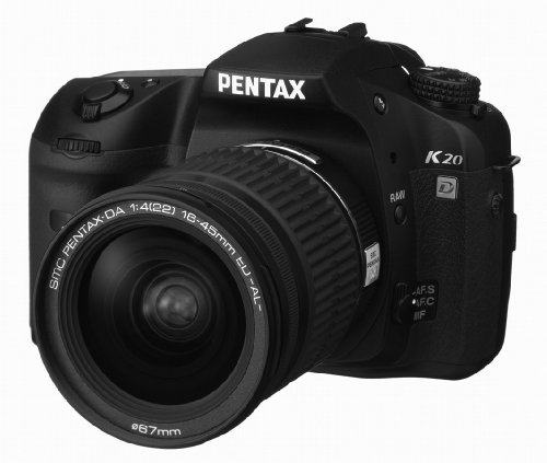 Pentax K20D 14.6MP Digital SLR Camera with Shake Reduction and 16-45mm f/4.0 ED AL Zoom Lens