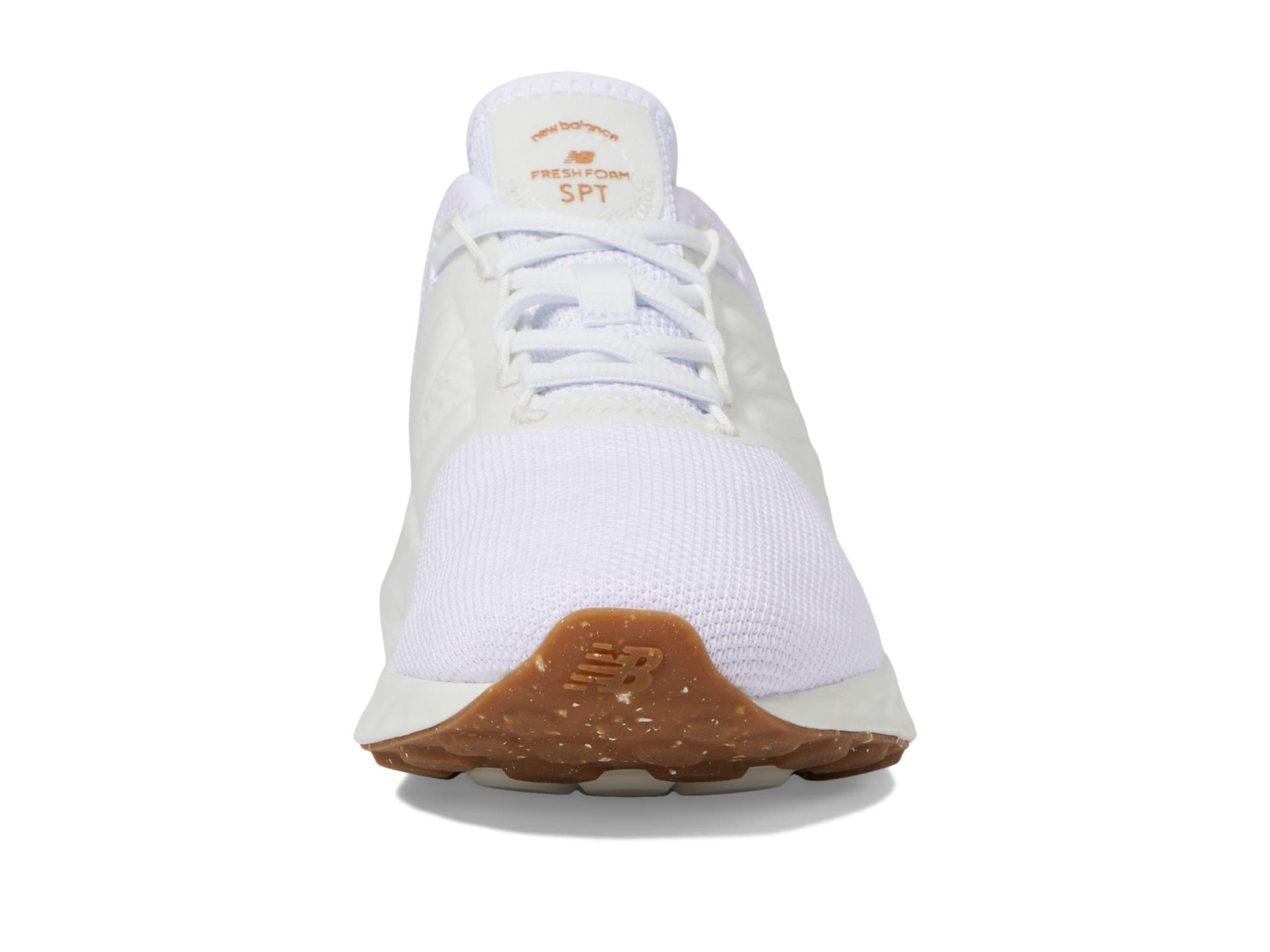 New Balance Women's Fresh Foam SPT V4 Running Shoe, White/White, 12