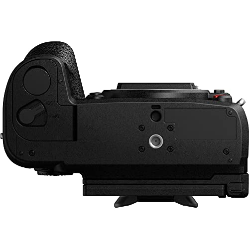 Panasonic Lumix GH6 Mirrorless Camera with 12-60mm f/2.8-4 Lens (DC-GH6LK) + Sony 64GB Tough SD Card + Filter Kit + Wide Angle Lens + Telephoto Lens + Lens Hood + Card Reader + More